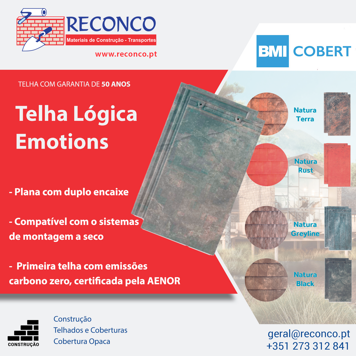 Telha Lógica Emotions – reconco
